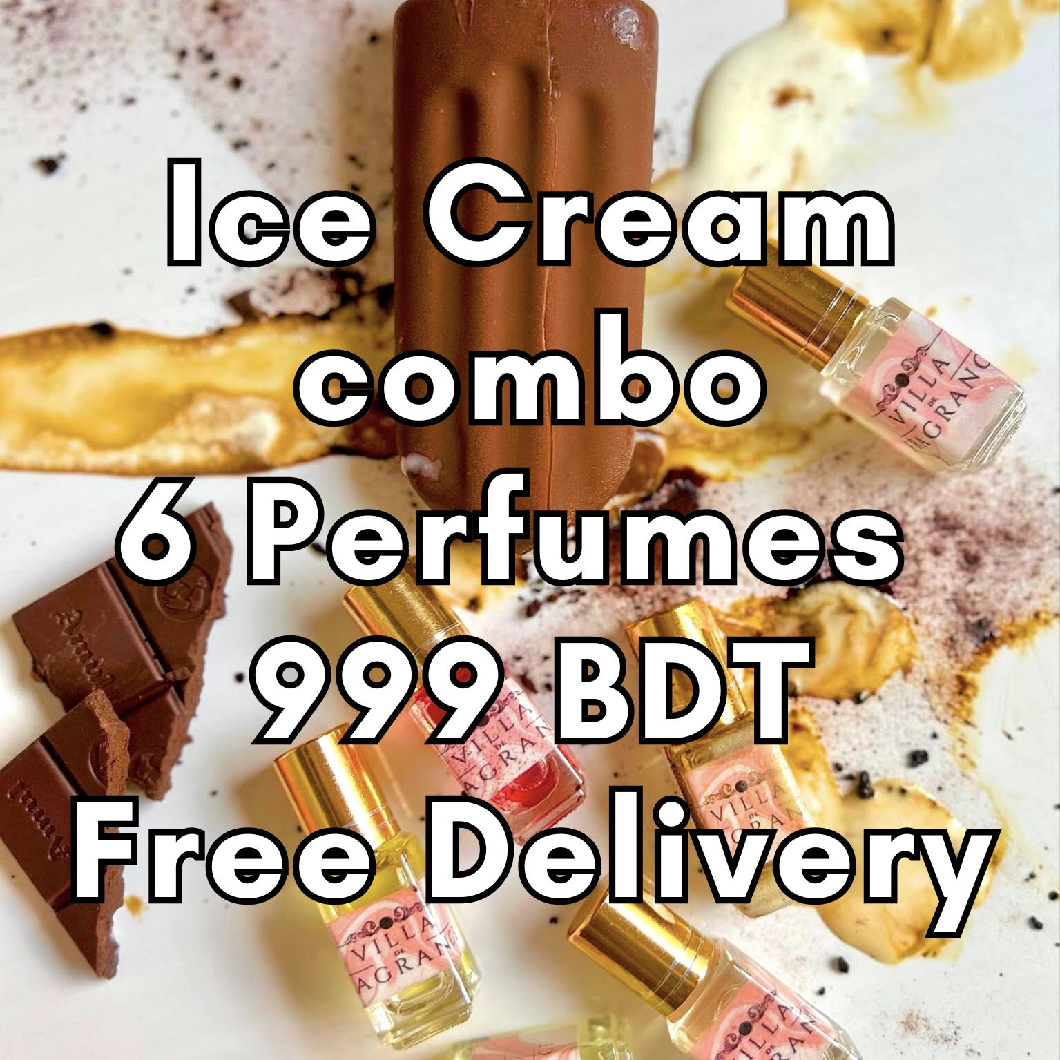 Ice Cream Combo 6 Perfumes Free Delivery – Villa De Fragrance