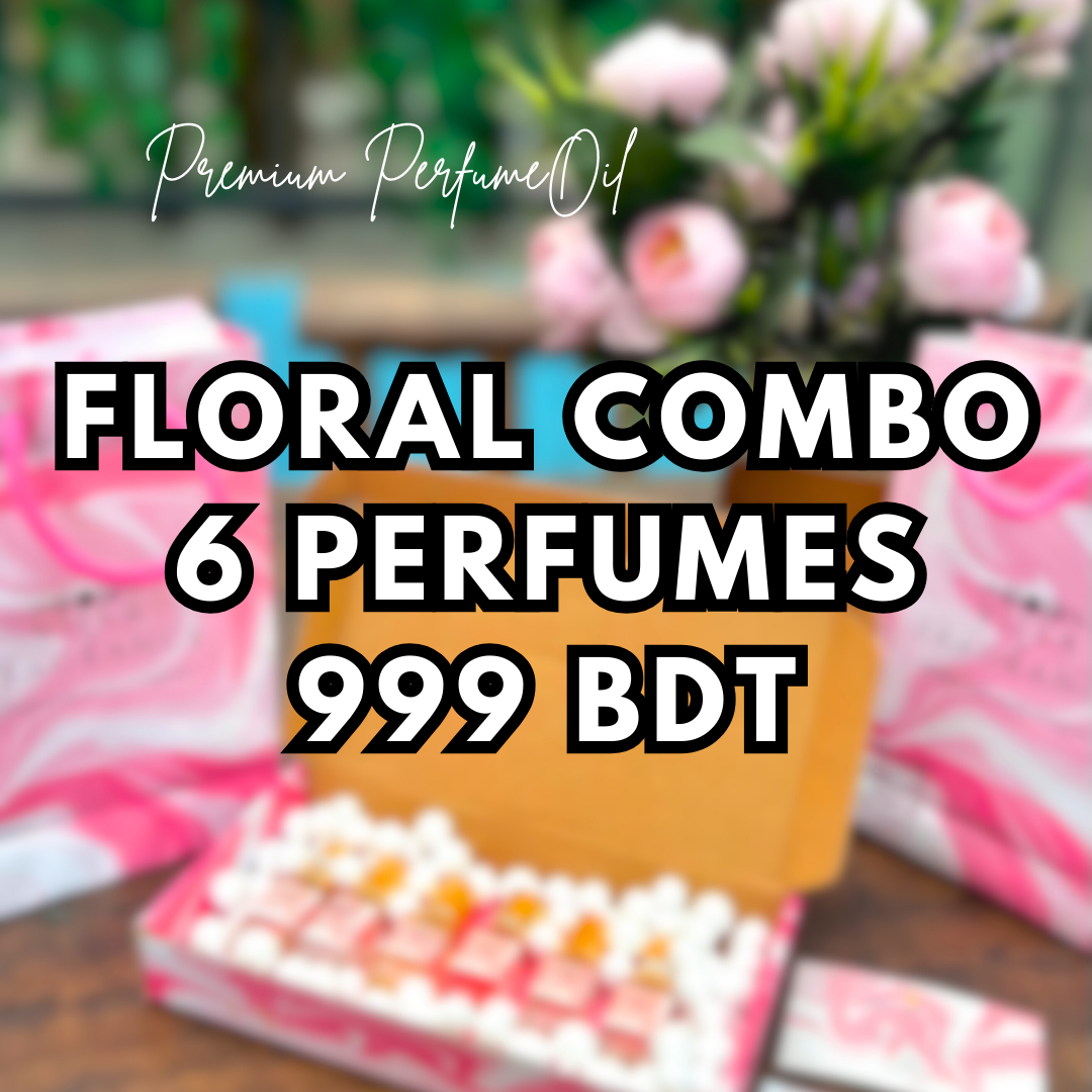 Floral Combo 6 Perfumes Free Delivery – Villa De Fragrance